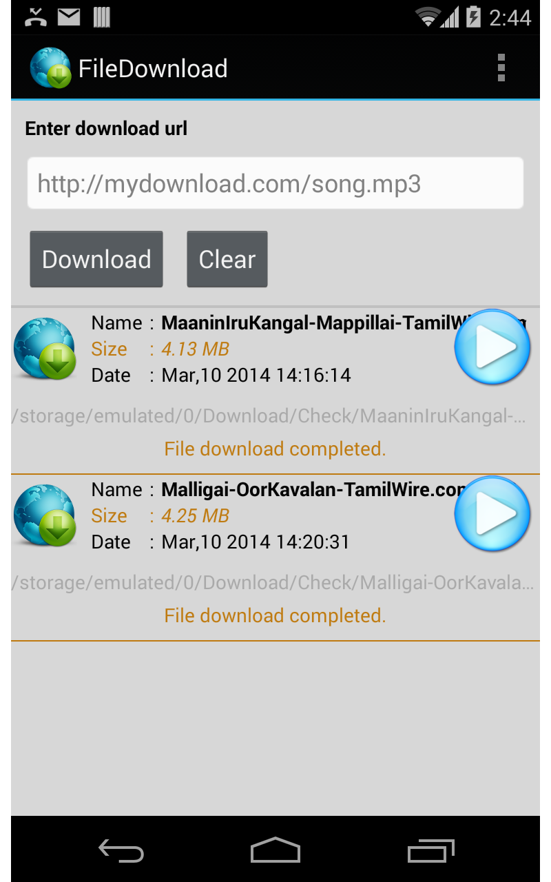 Filedownloader - App on Amazon Appstore