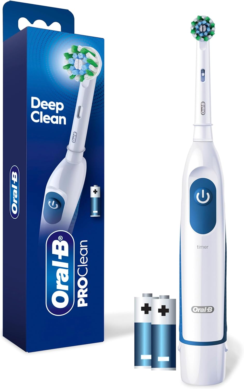 Oral-B Pro 100 Precision Clean Battery Power Toothbrush