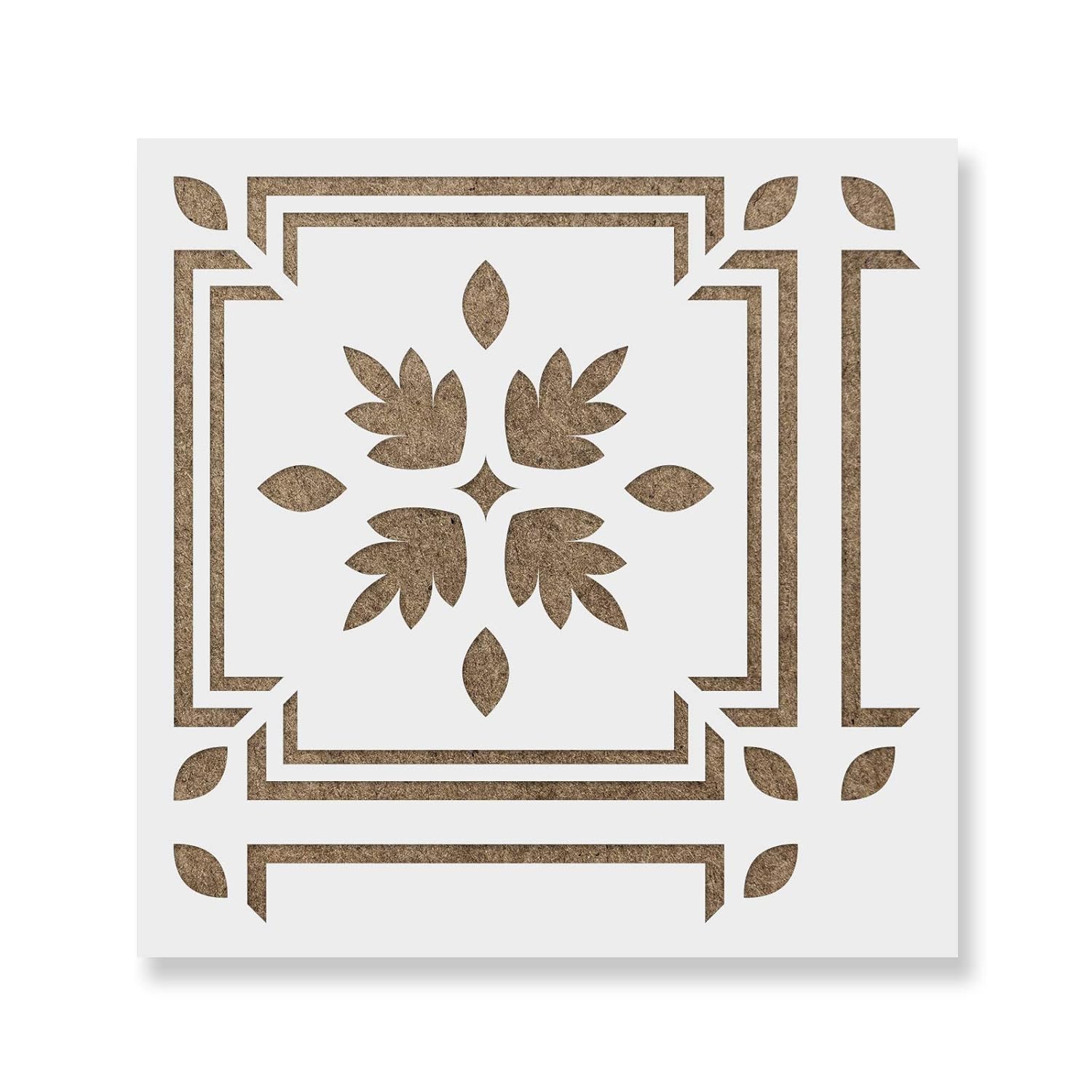 Lars Tile Stencil - Cement Floor Stencil, Pattern Tile Stencil, Tile ...