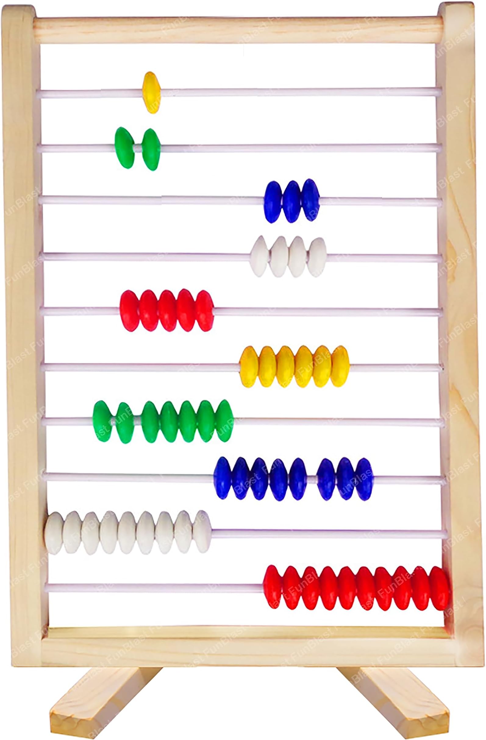 Buy FunBlast Abacus Counting Frame - Wooden Abacus Counting Frame with ...