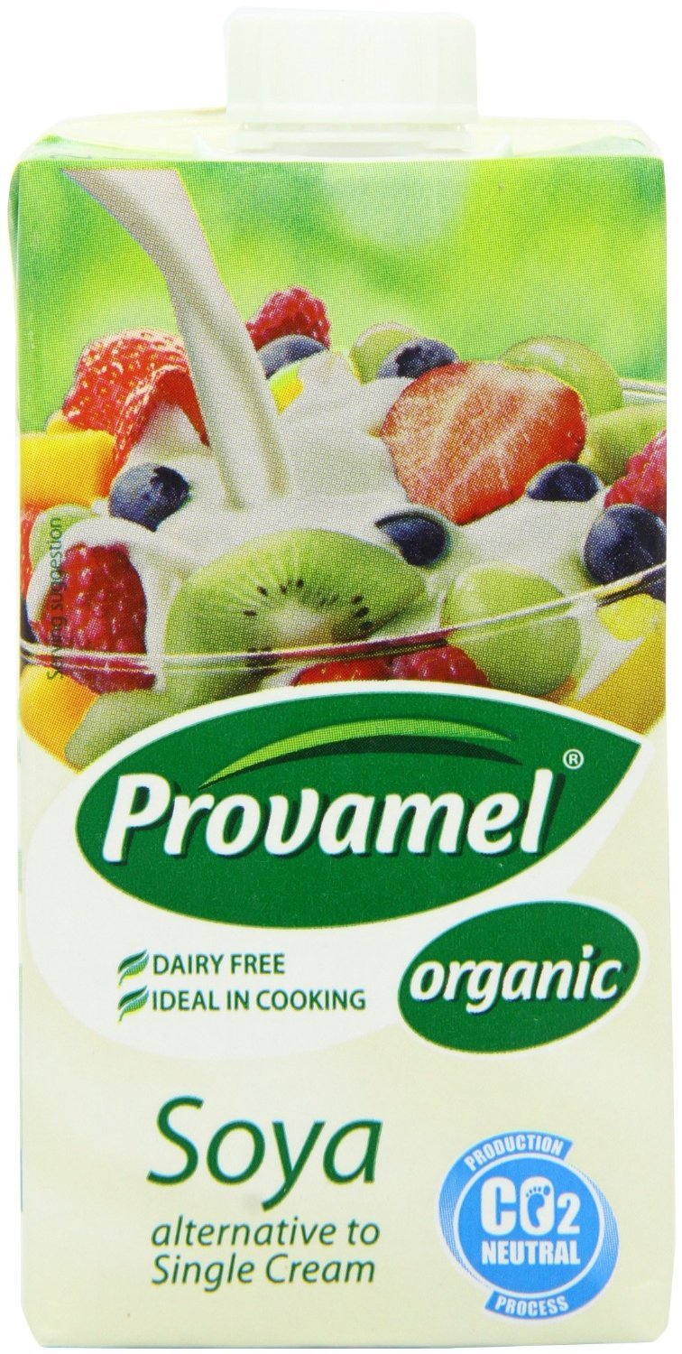 Provamel Soya Alternative Single Cream 250ml X 11 (Pack of 11) : Amazon ...