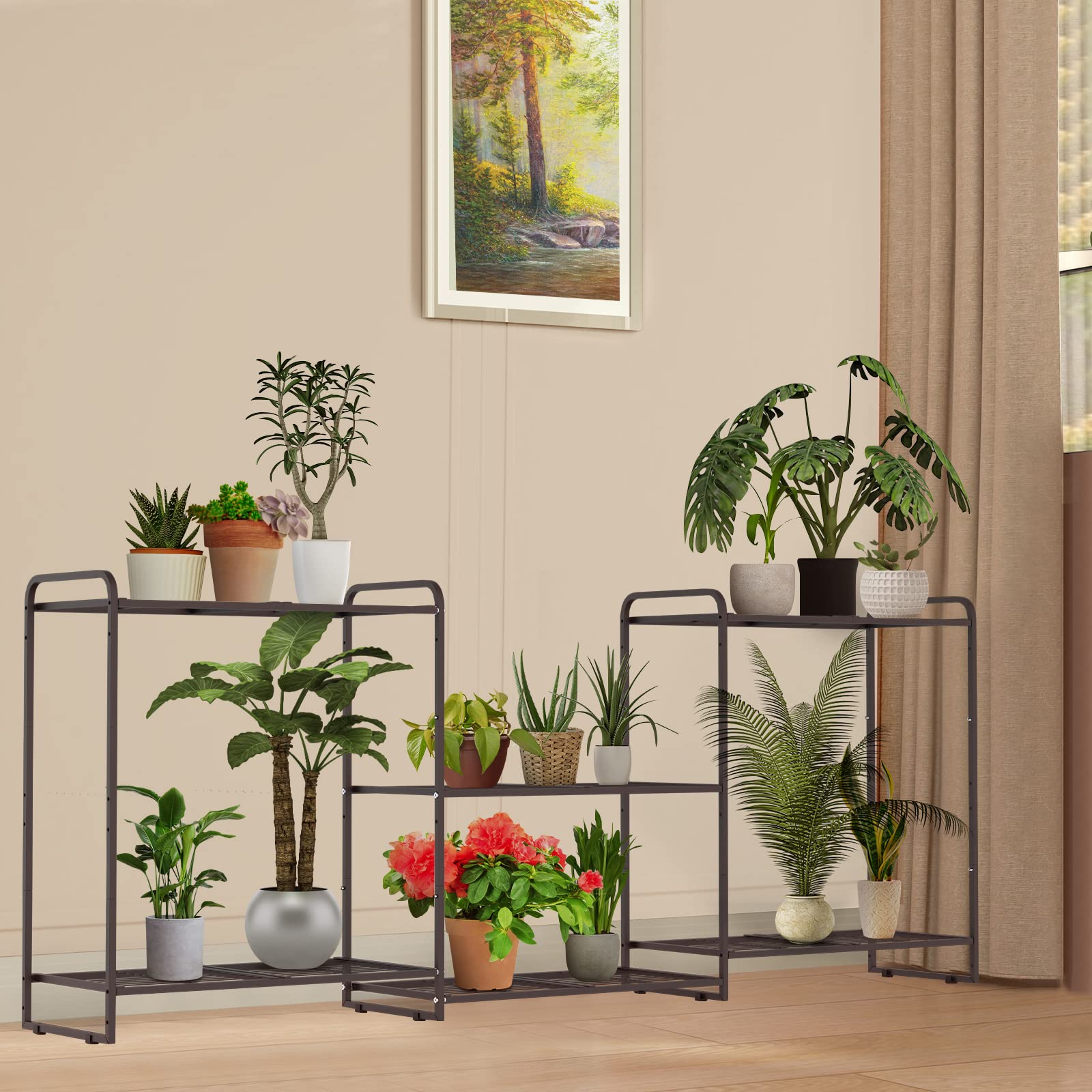 Simple Trending 3-Tier Stackable Wire Shelving Unit Storage Rack ...