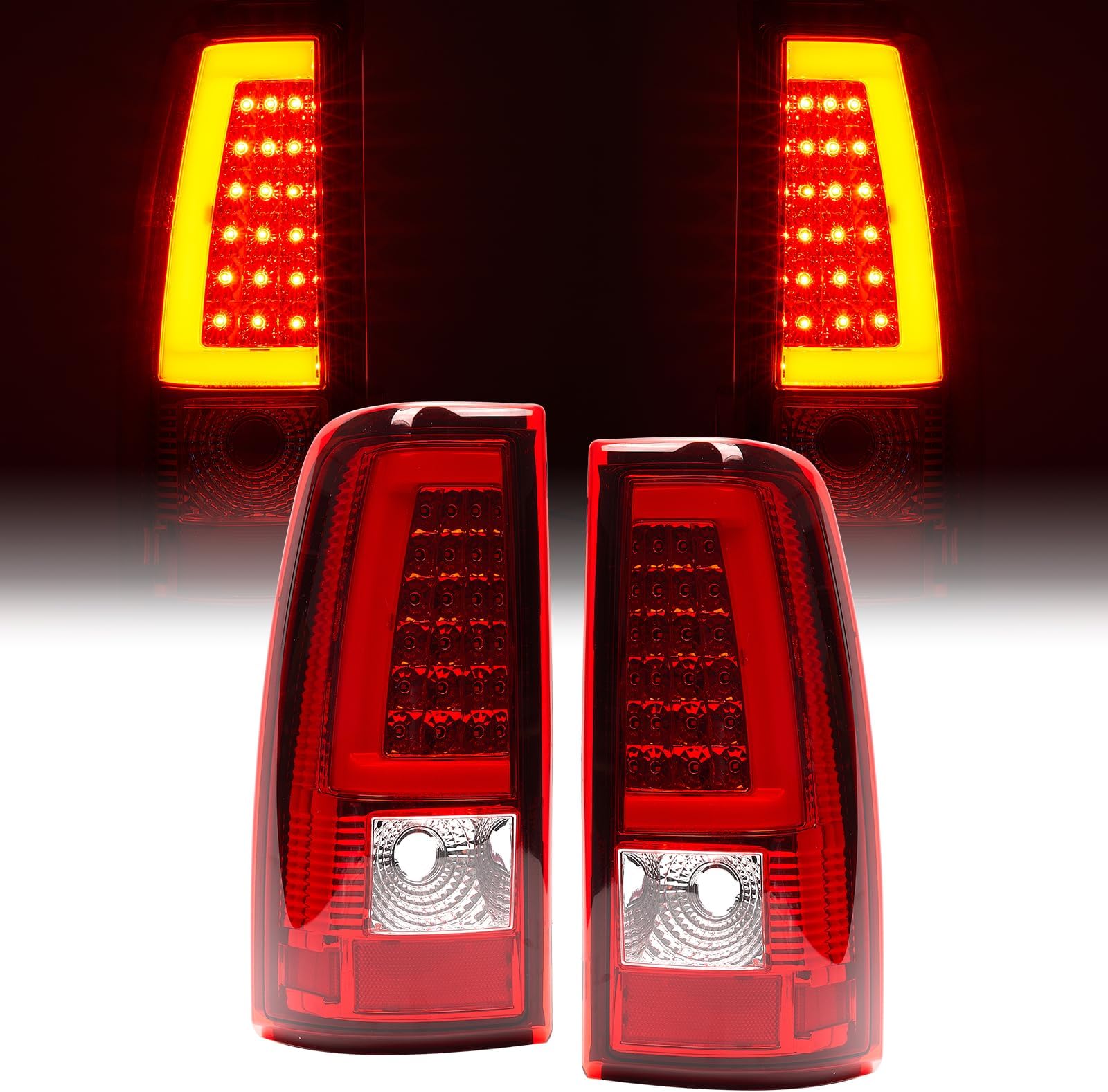 Amazon.com: AKKON - For [Full LED Set] 03-06 Chevy Silverado | GMC ...