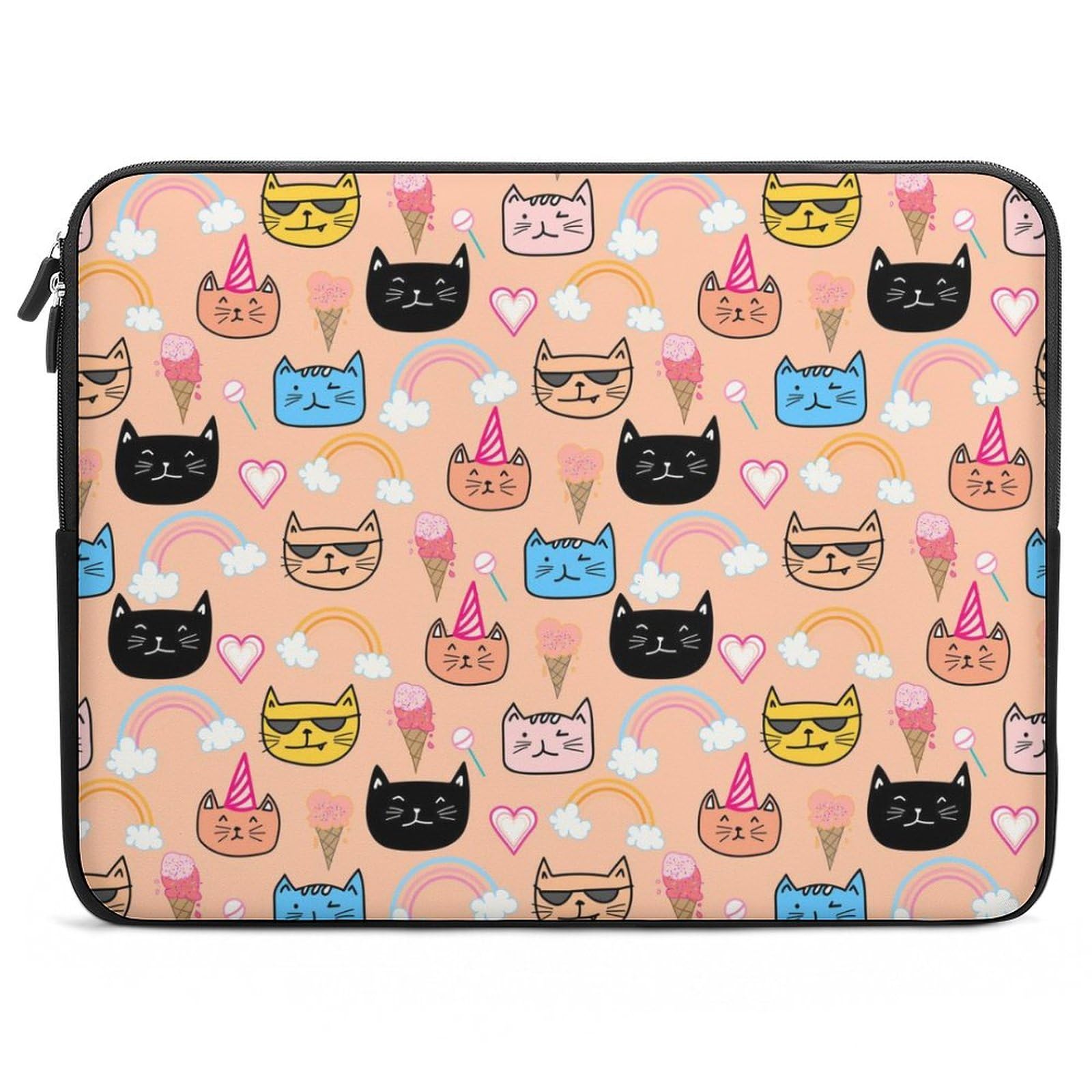 Excited Cat On Laptop
