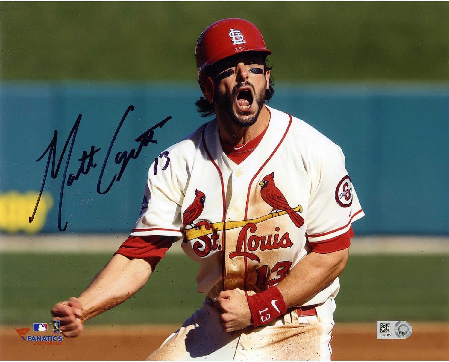 Matt Carpenter St. Louis Cardinals Autographed 8" x 10" Yelling ...