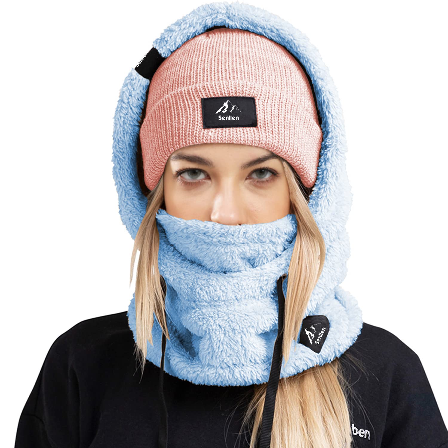 Snapklik.com : Balaclava Cold Weather Fleece Windproof Ski Mask Winter ...