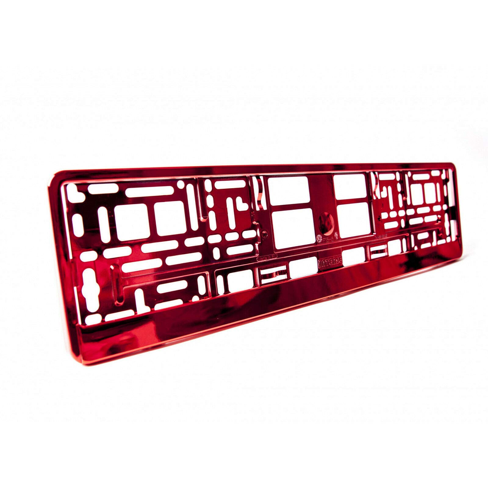 Red License Plate Frame