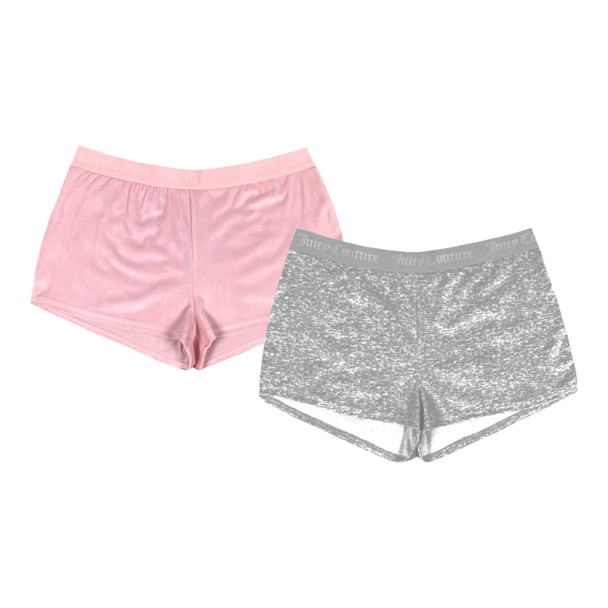 Amazon.com: Juicy Couture Sleep Shorts Velvet 2 Piece Designer ...