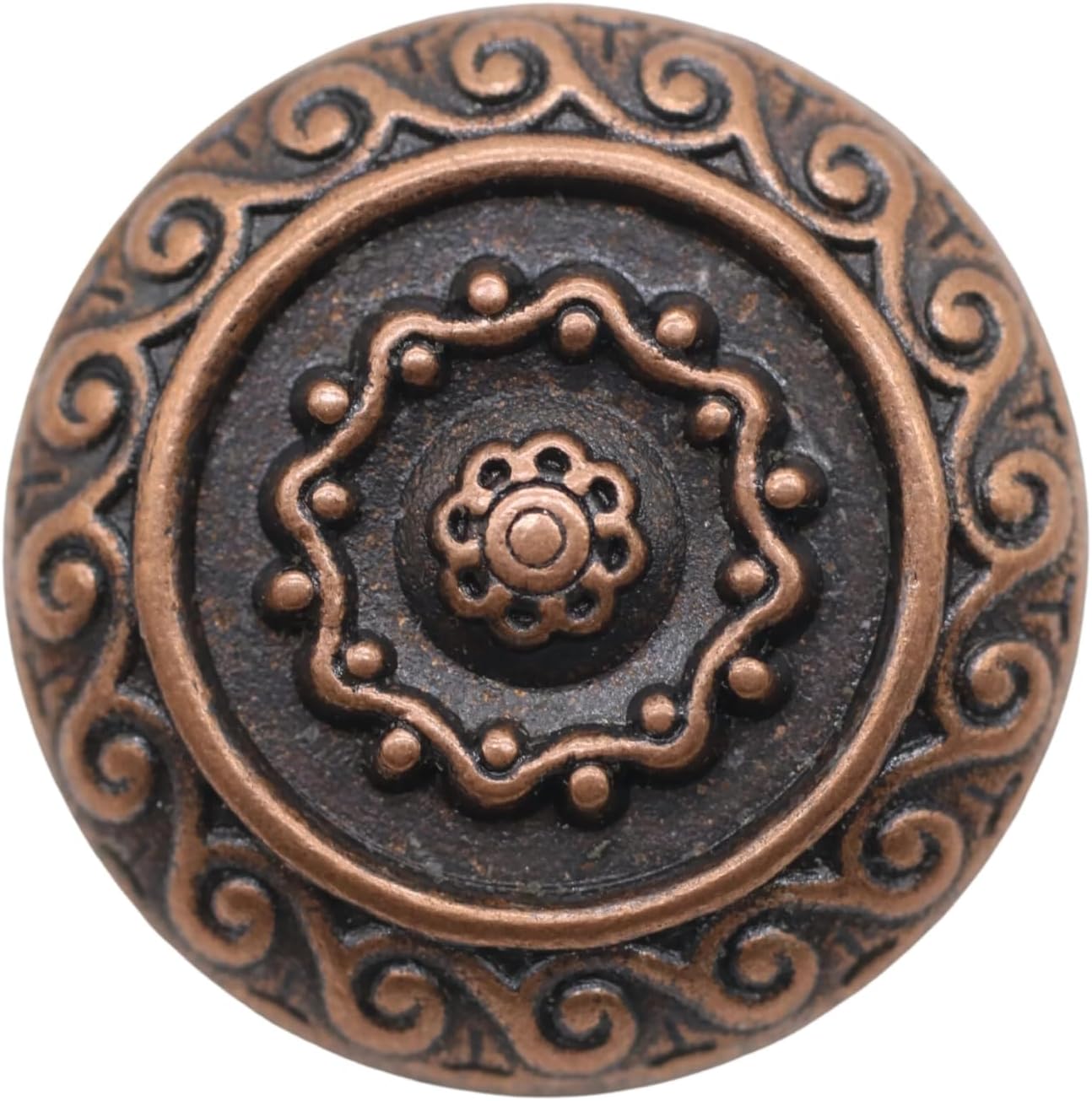 Amazon.com: Antique Copper Metal Buttons - 12 Pcs - 2 Size Options ...
