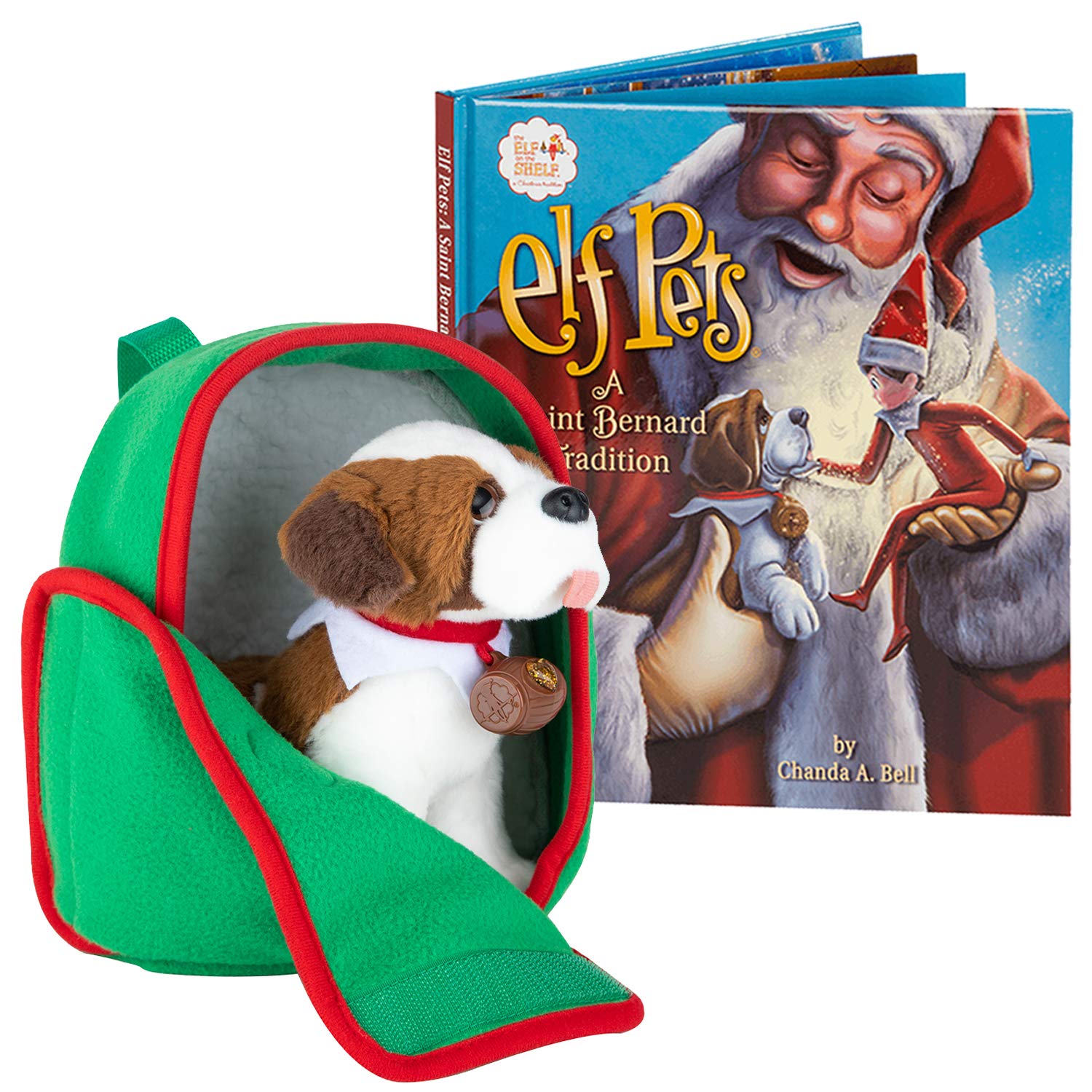 Buy The Elf on the Shelf Elf Pets: A Saint Bernard Tradition Plushie ...