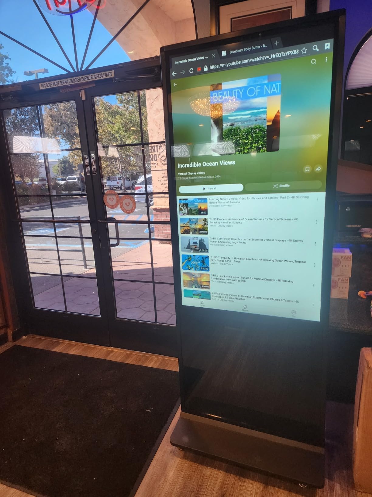 $48/mo - Finance 43 Inch Indoor Digital Signage Touchscreen Kiosk Floor ...