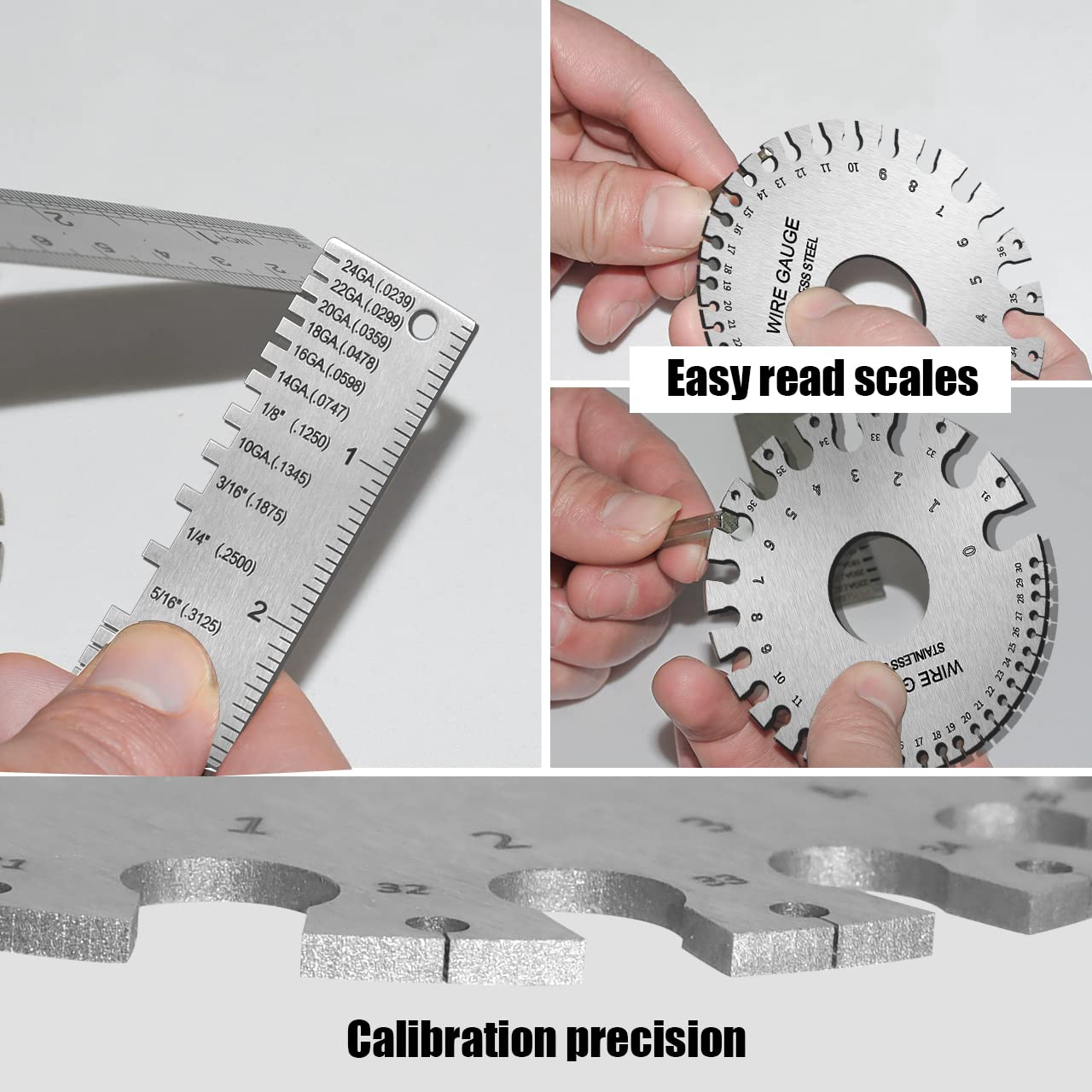 Snapklik.com : 2Pcs Stainless Steel Metal Sheets Welding Thickness ...