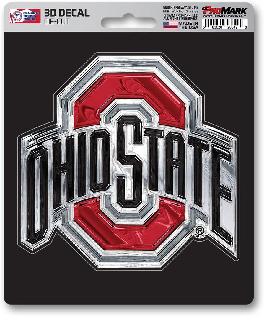 Amazon.com: Ohio State Buckeyes Decal Strip - Logo W/Ohio State ...