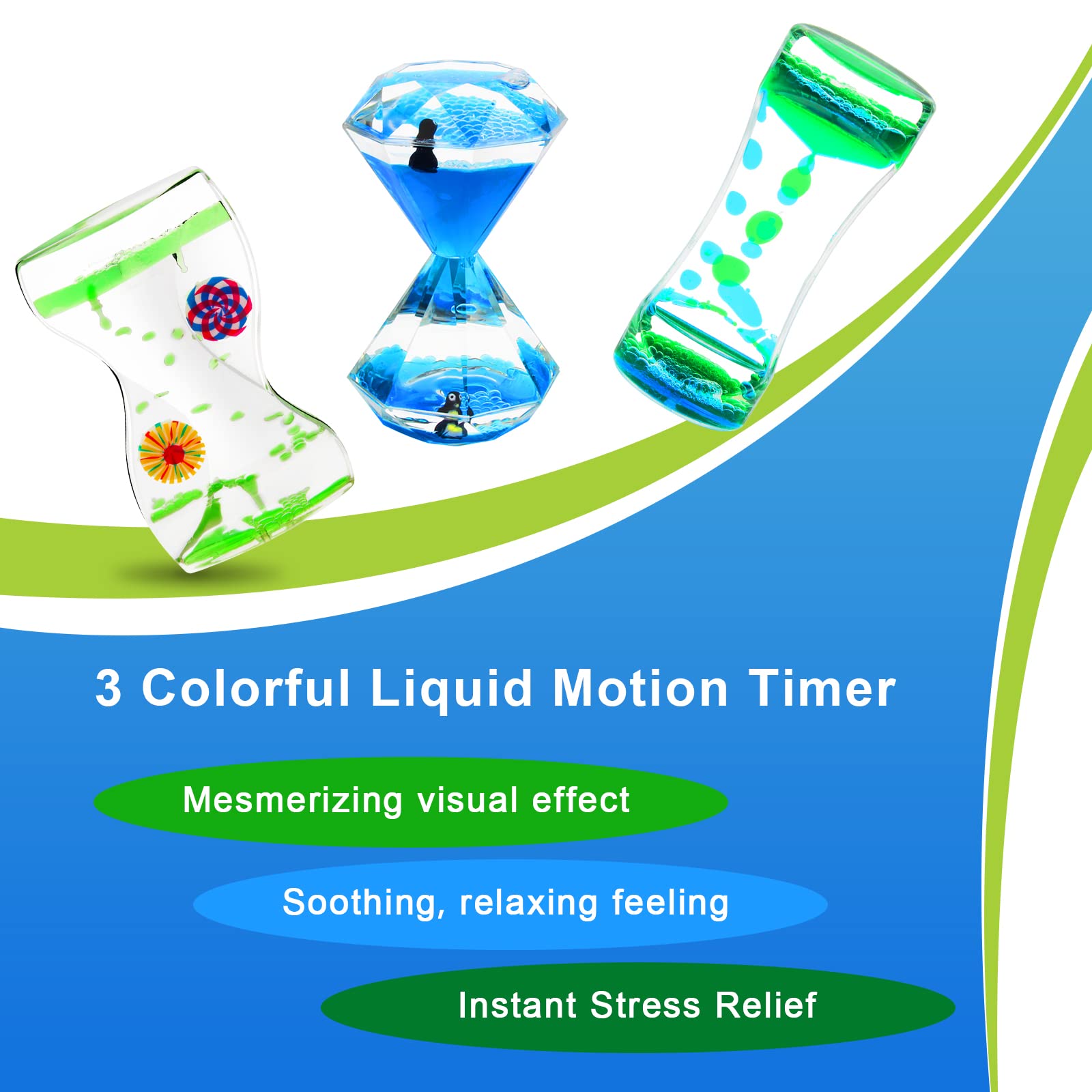 Snapklik.com : Coitak Liquid Motion Bubbler Timer For Sensory Play ...