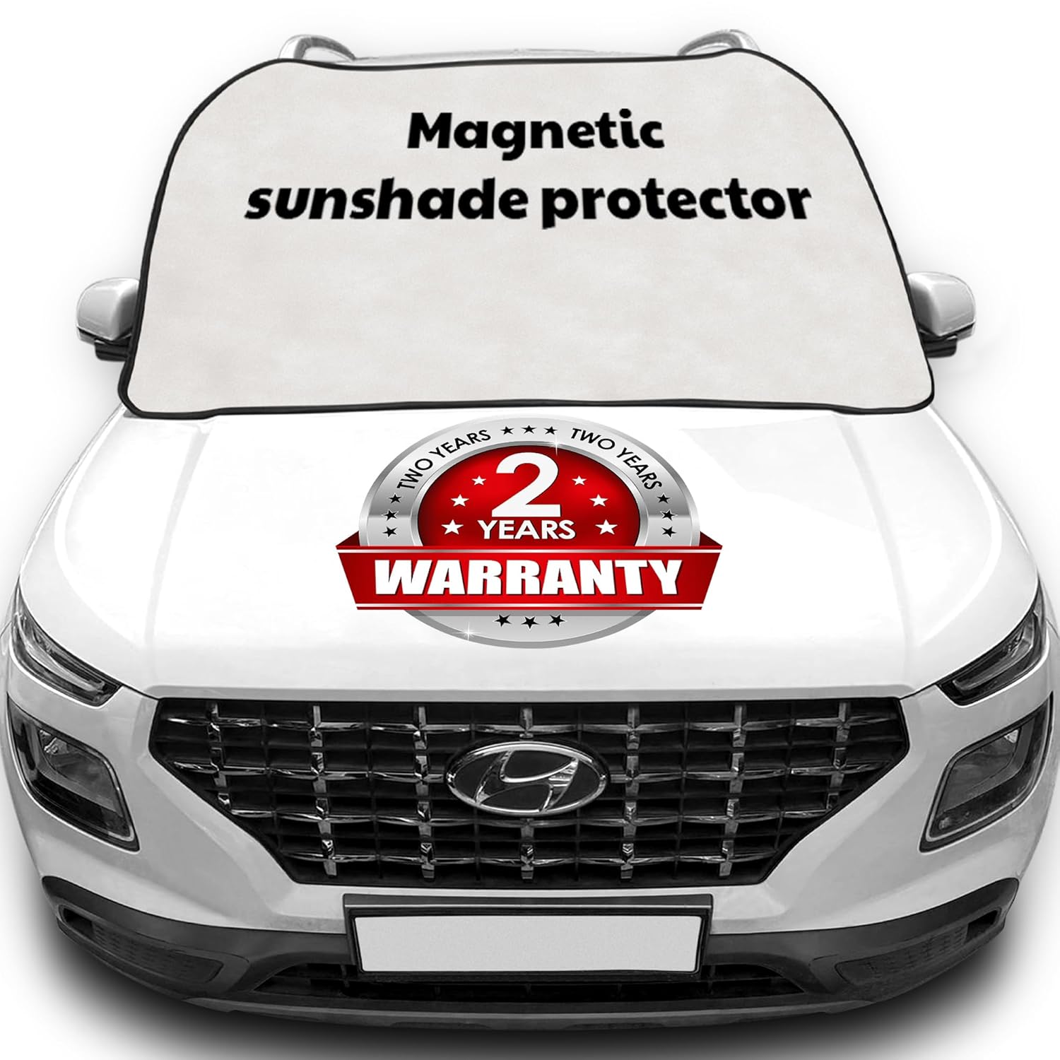Axmon® Magnatic Car Sun shade Protector, Car Windshield Sunshade Cover ...