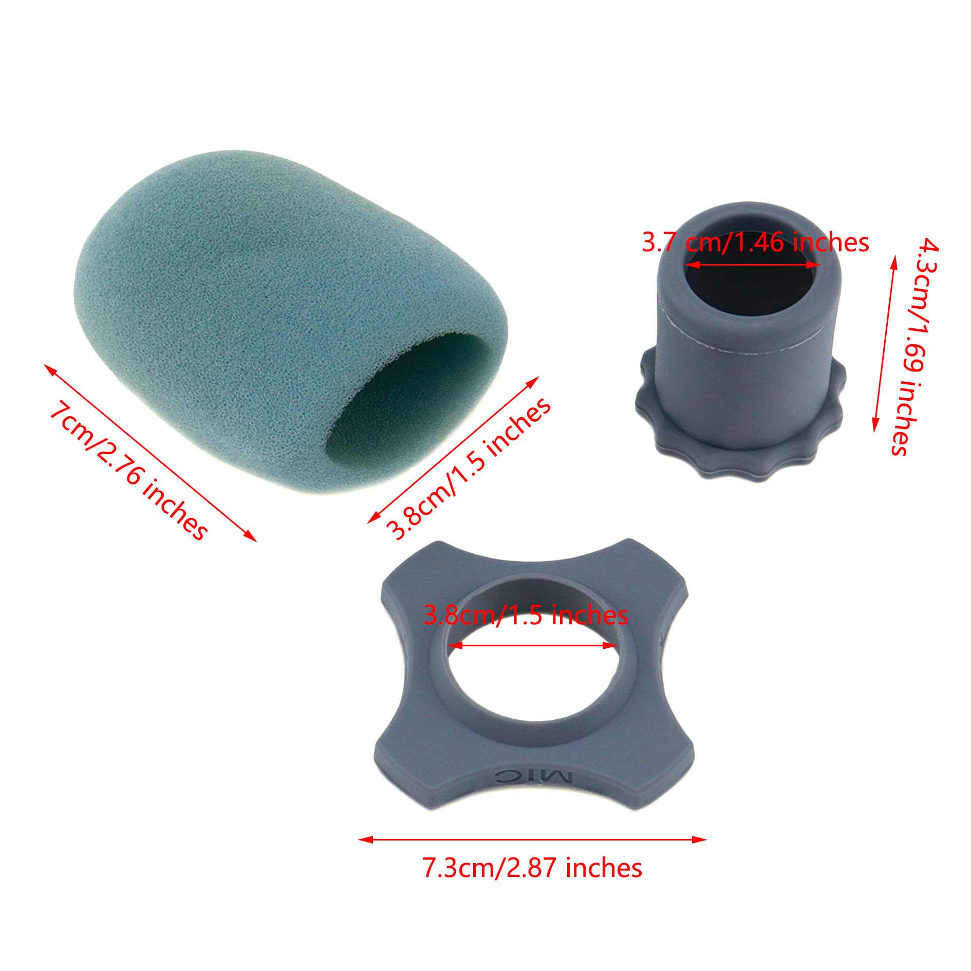 Microphone Covers Disposable 6-Pack Microphone Protection Set | Foam ...