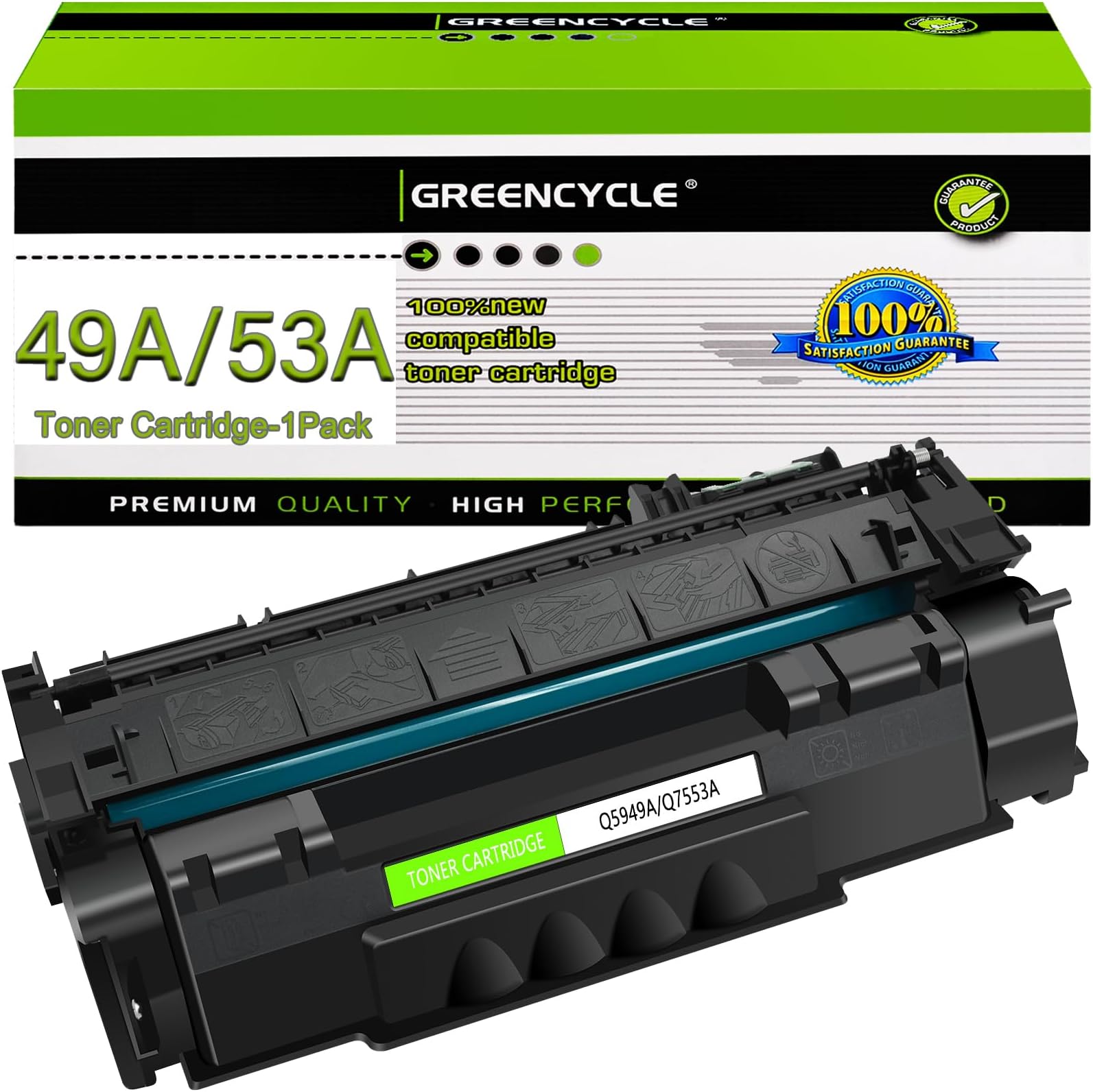Amazon.com: v4ink Compatible 49A 53A Toner Cartridge Replacement for HP ...