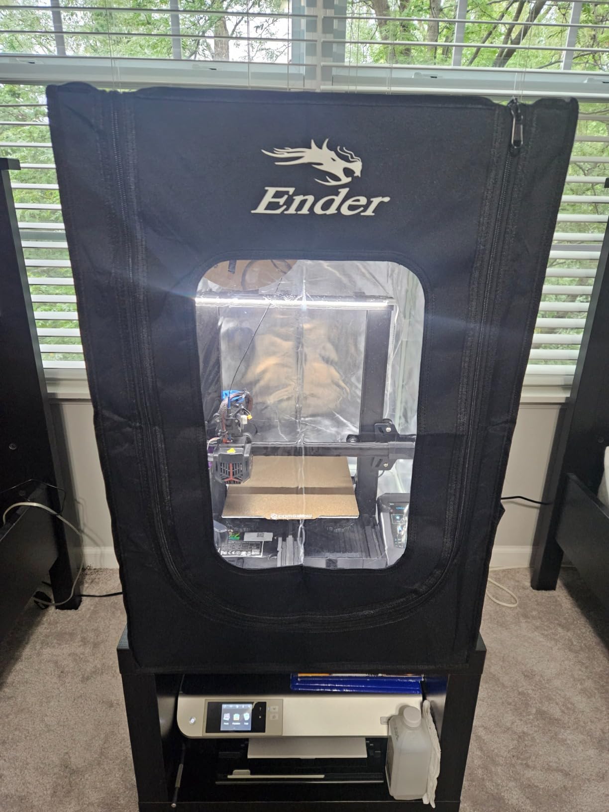 $8/mo - Finance Creality Official 3D Printer Enclosure Fireproof and ...