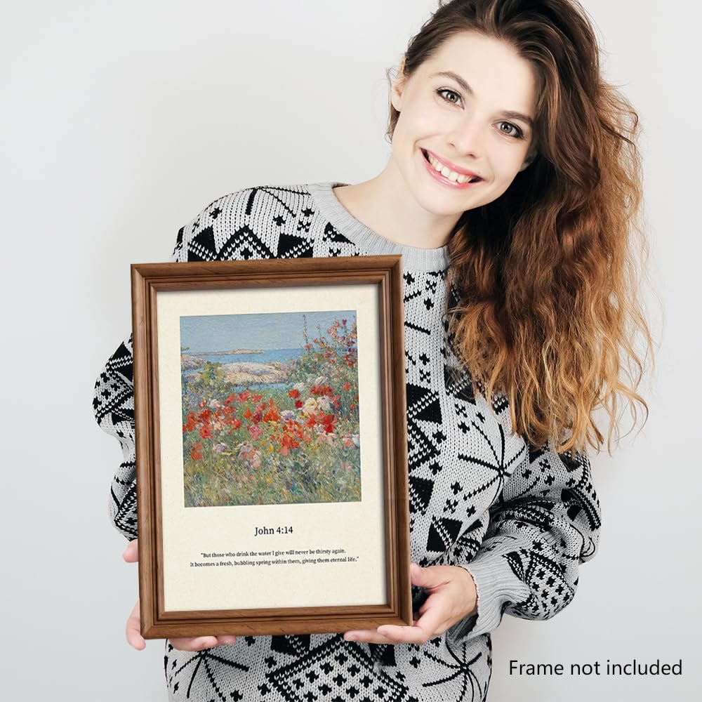 Snapklik.com : Xbsifyiooa Christian Bible Verses Canvas Wall Art, 6 ...