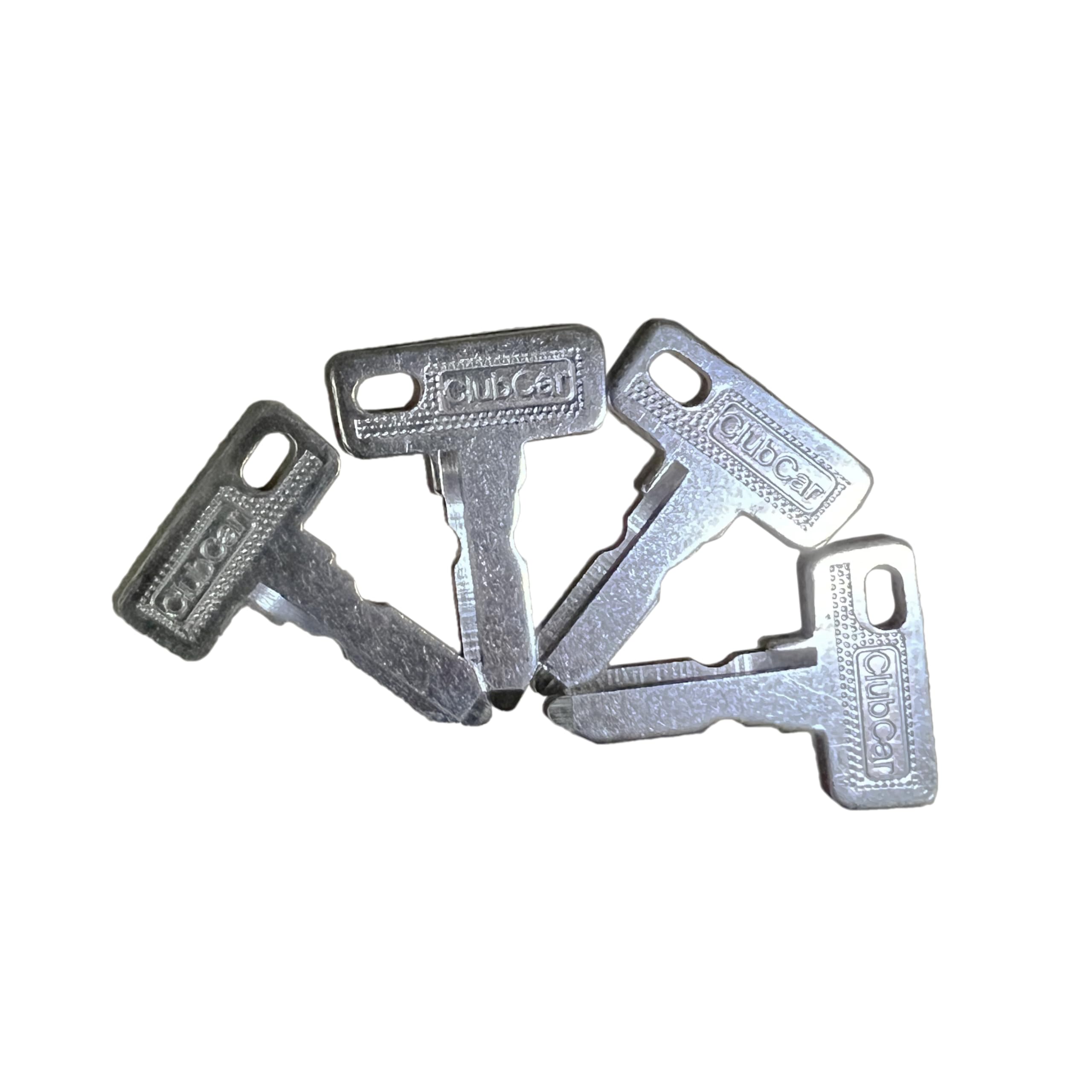 Amazon.com : HENKOOLA Golf Cart Club Car Replacement Keys-Set of 4 ...