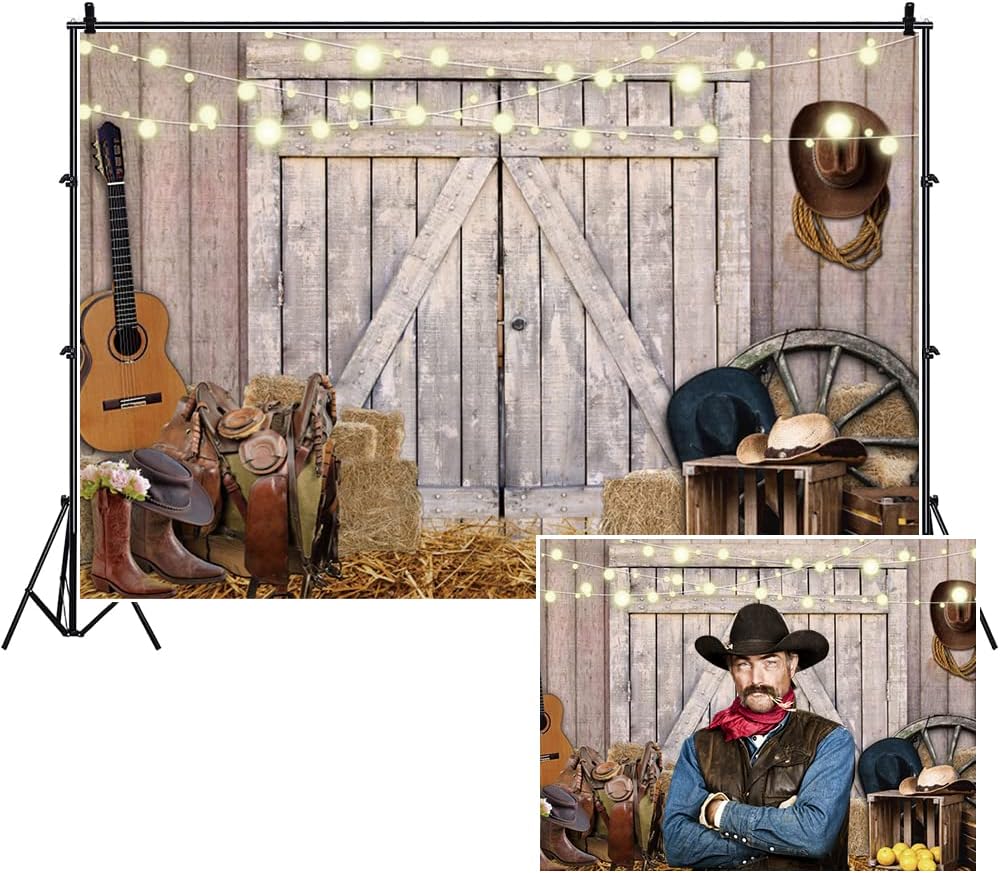 Amazon.com : Yeele 10x8ft Western Cowboy Backdrop for Photography Wild ...