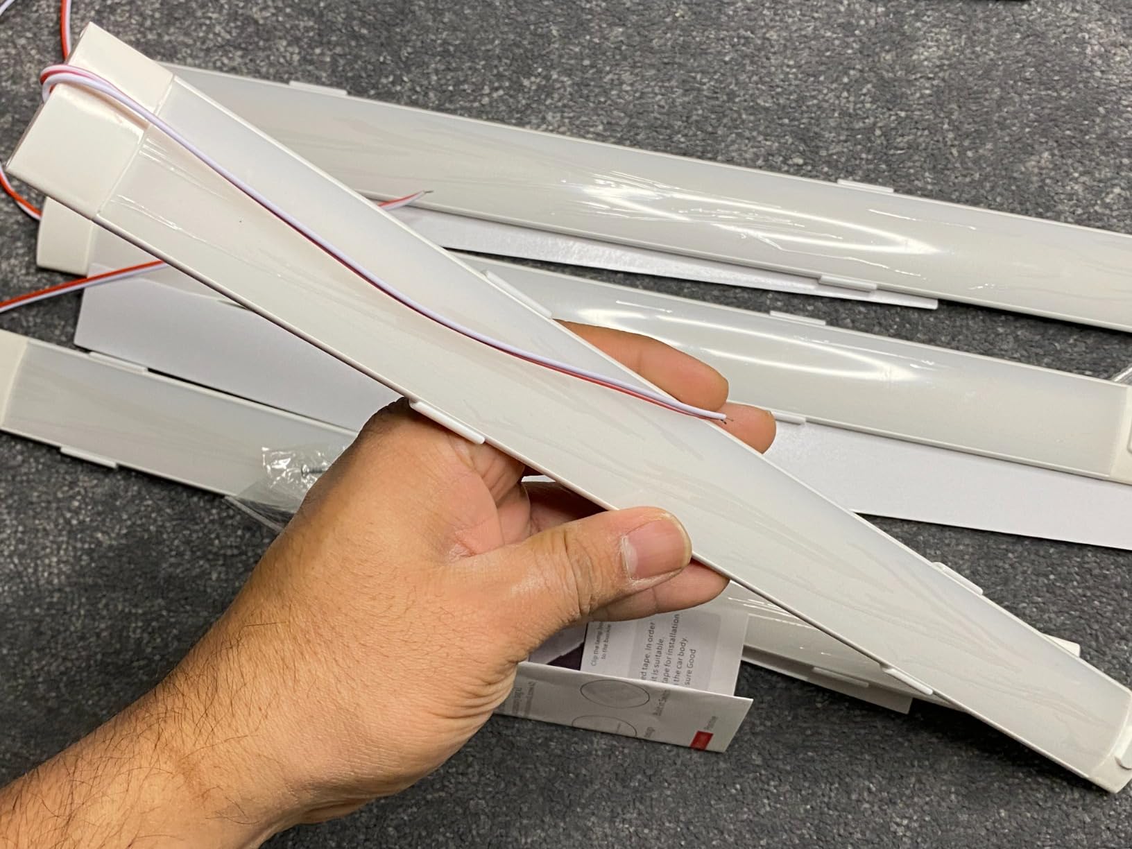 Bonlux 12V LED Interior Van Light Bar, 12V LED Strip Lights Campervan ...