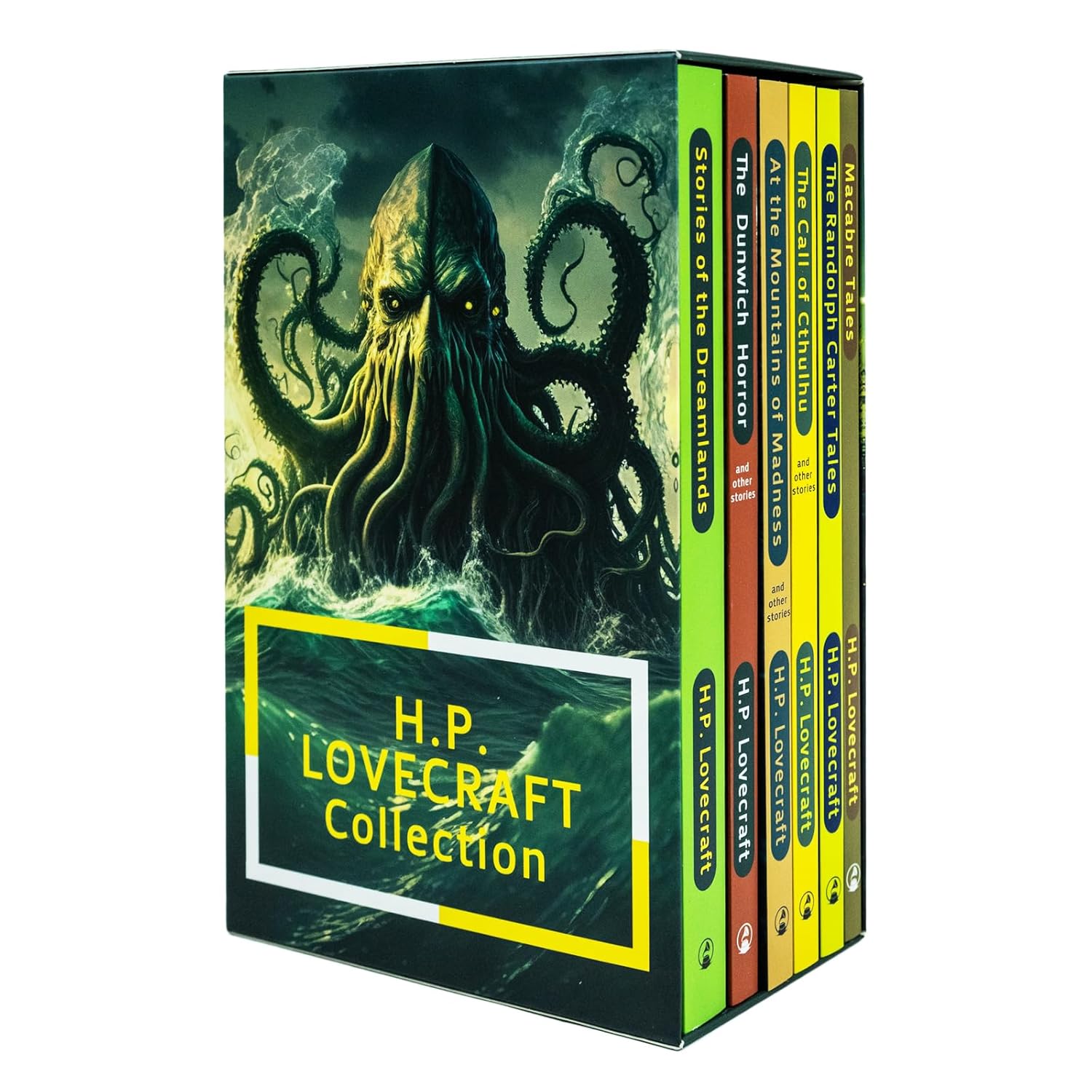 The H. P Lovecraft 6 Books Collection Set (Macabre Tales, At the ...