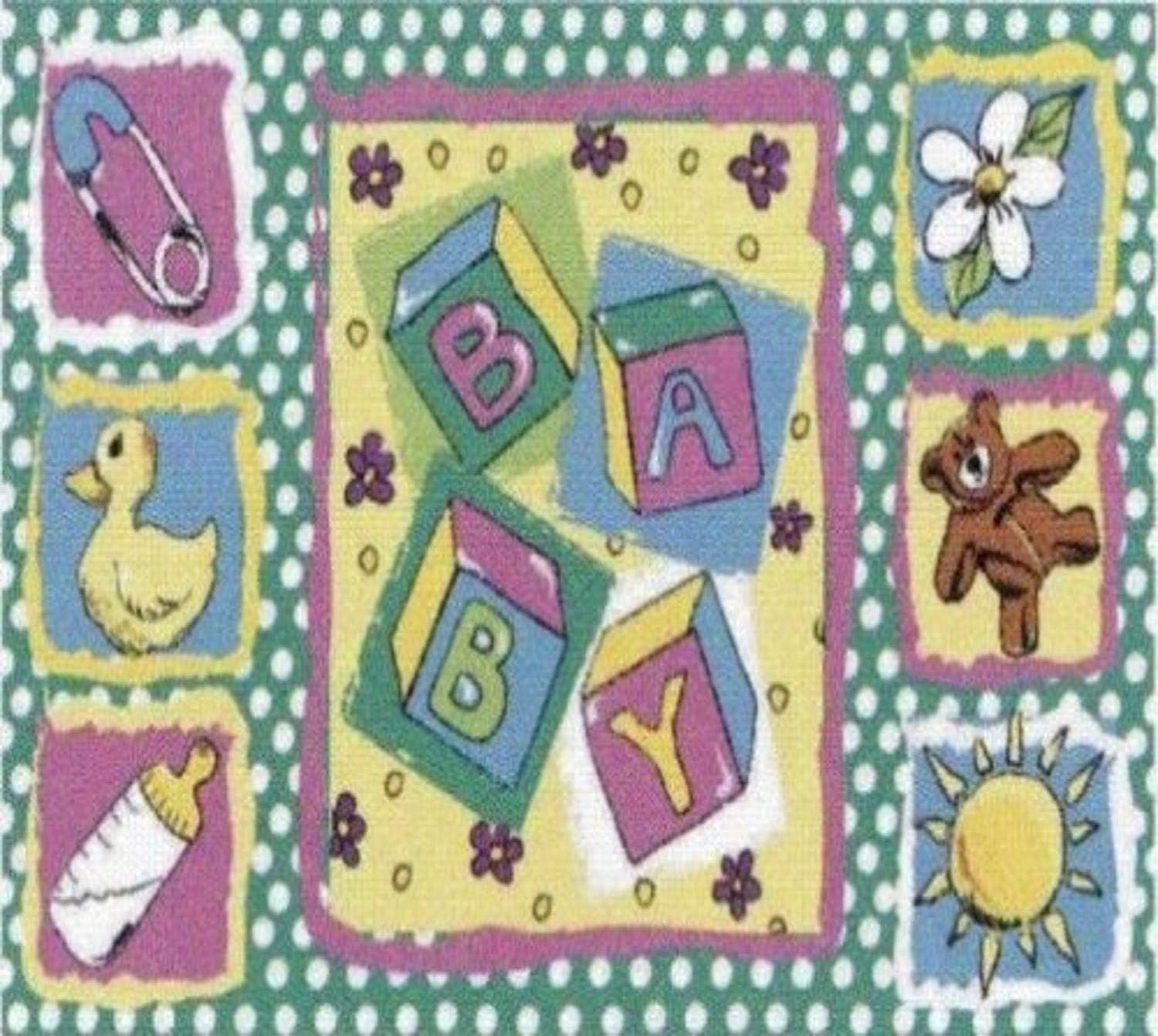 Amazon.com: LA Rug Building Blocks Rug 39"x58" : Home & Kitchen