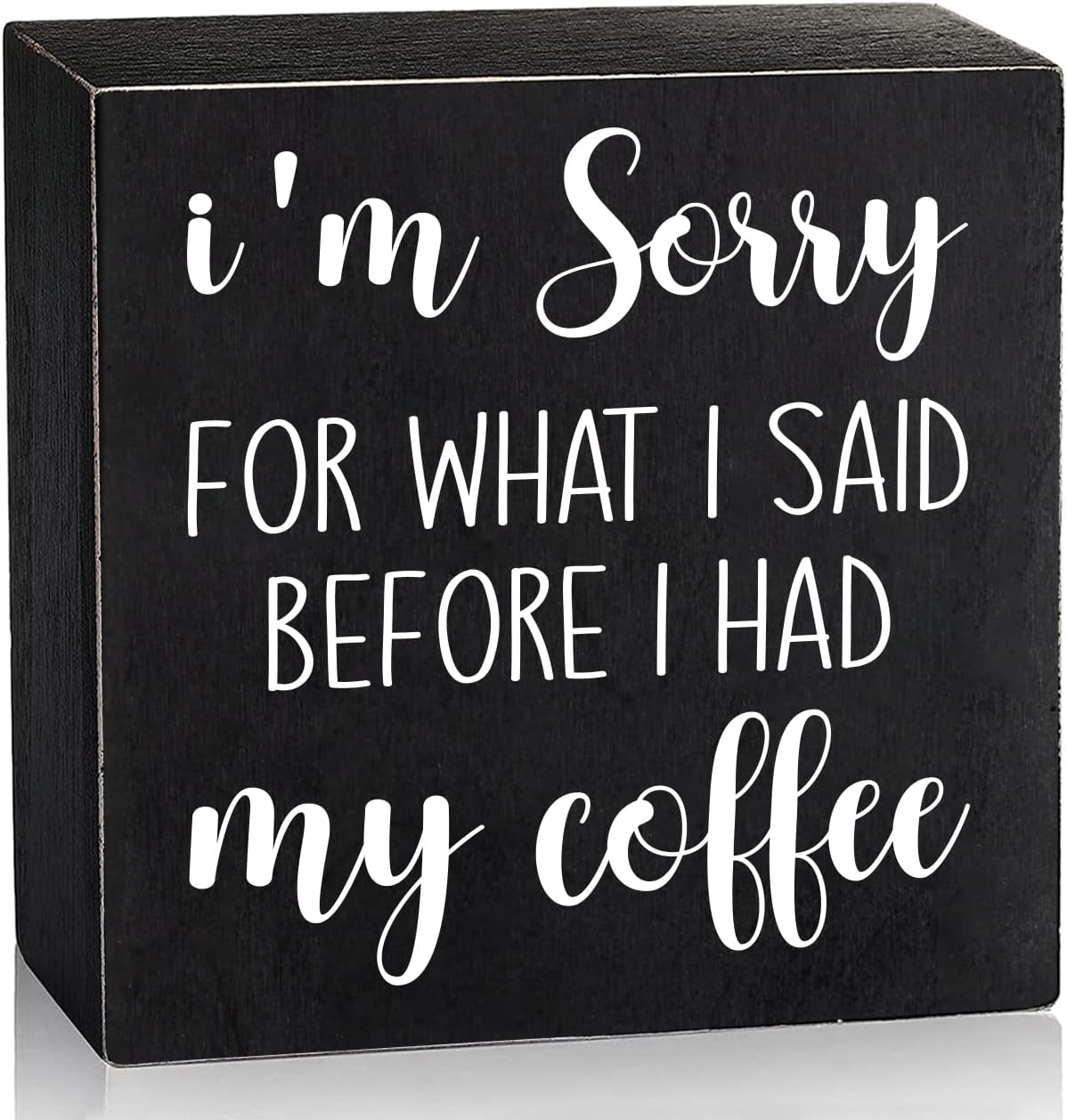 Amazon.com: TEOUIOS I'm Sorry For What I Said Before I Had My Coffee ...
