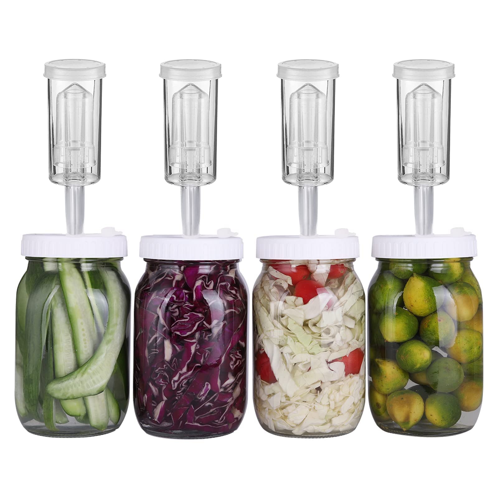 Fermentation Lid Kit Artcome 10 PC Airtight 1 Gallon Fermentation Lid ...