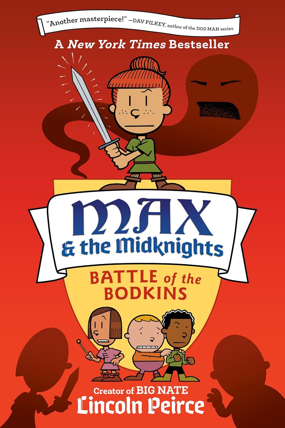 Max and the Midknights: Battle of the Bodkins: Peirce, Lincoln: 9780593125939: Amazon.com: Books