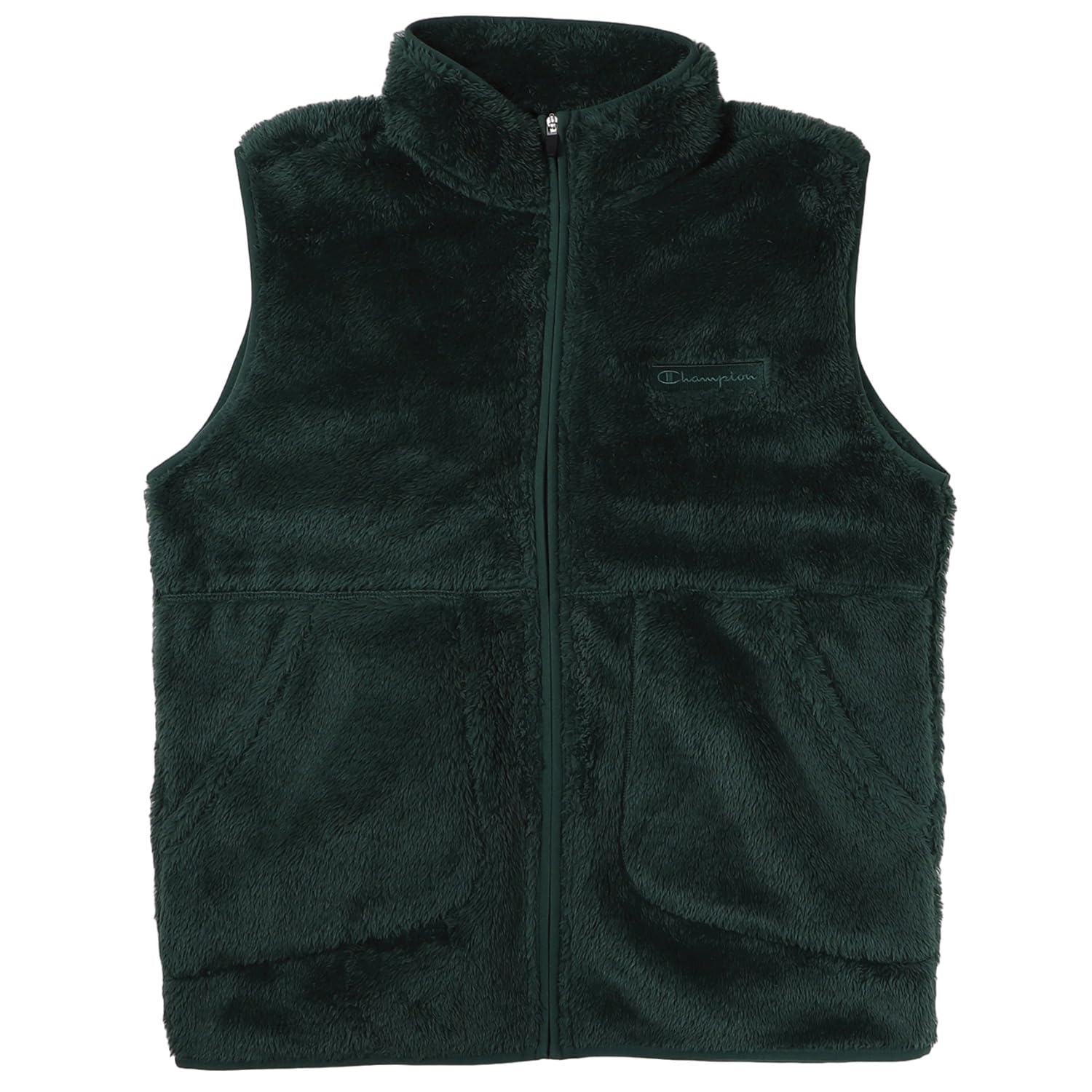 Amazon | [Champion] Hanes カジュアルウェア メンズ ZIP VEST ジップベスト C3-Y617 2023FW ...