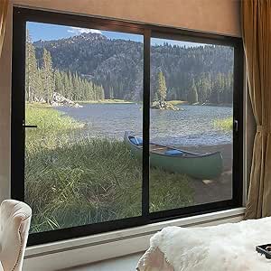 Amazon.com: Multicolor Privacy Window Film Covering Static Cling ...