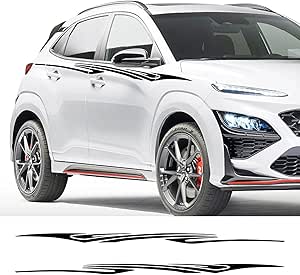 Amazon.com: GUPEA Car Stickers,Fit for Hyundai Kona Hybrid N Line ...
