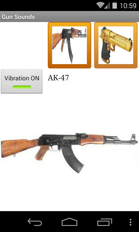 Weapon sounds (FREE) - App on Amazon Appstore