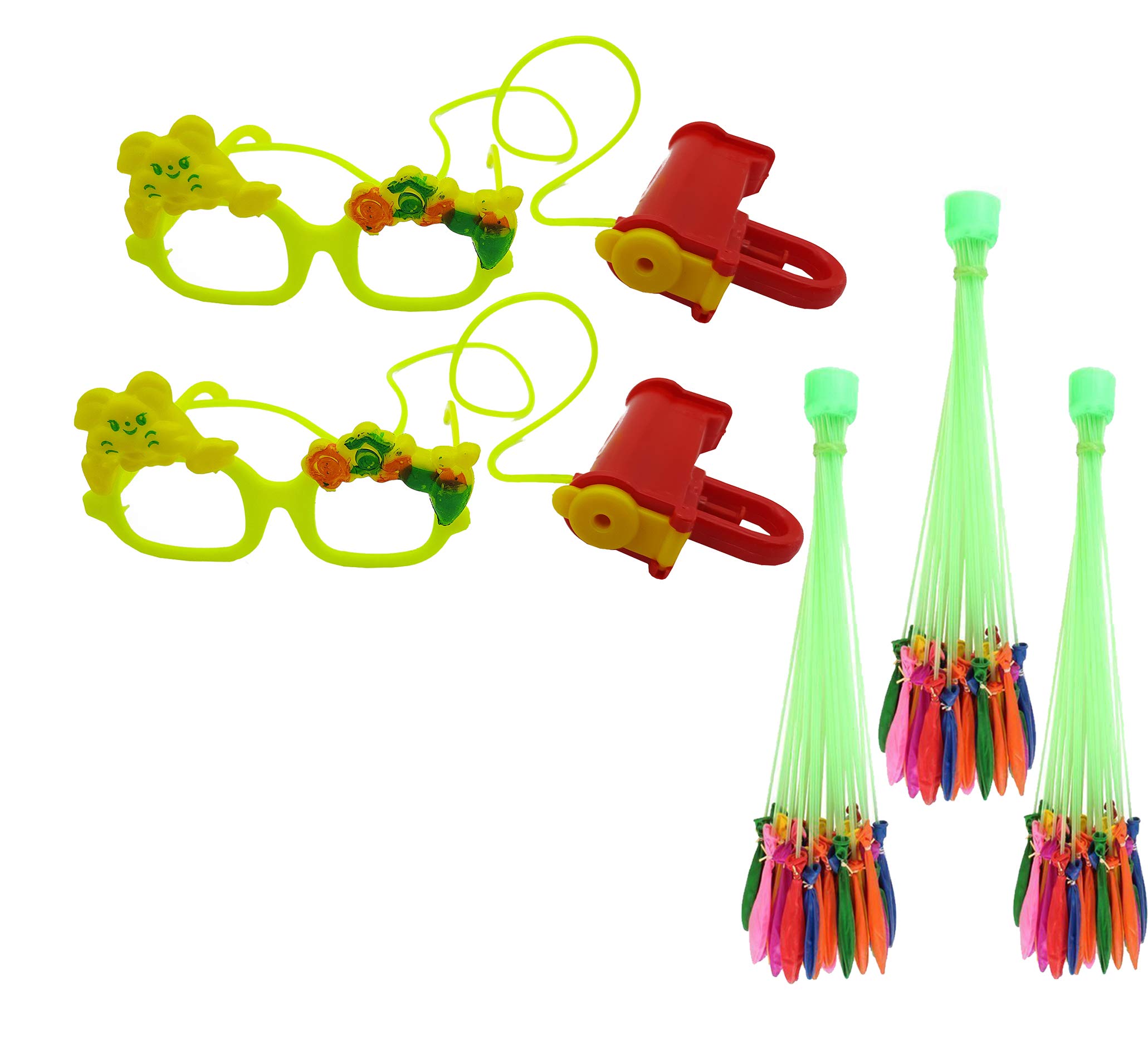 Ascension Plastic Goggle Chasma Water Gun Pichkari Tank Toy Magic ...