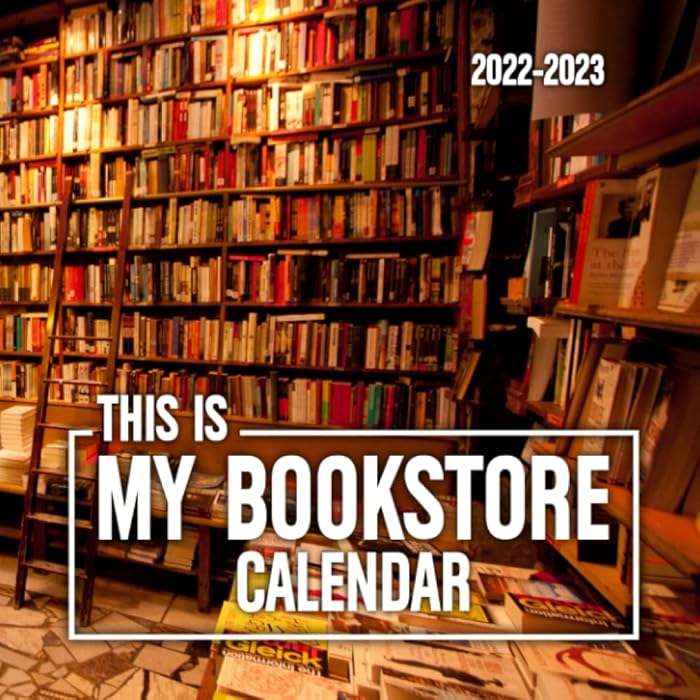 Buy This Is My Bookstore 2022 Calendar: Bookshop Photography Gift Idea ...