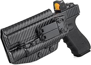 Amazon.com : Kydex IWB Holster for Glock 19 17 19X 22 23 31 32 34 35 44 ...