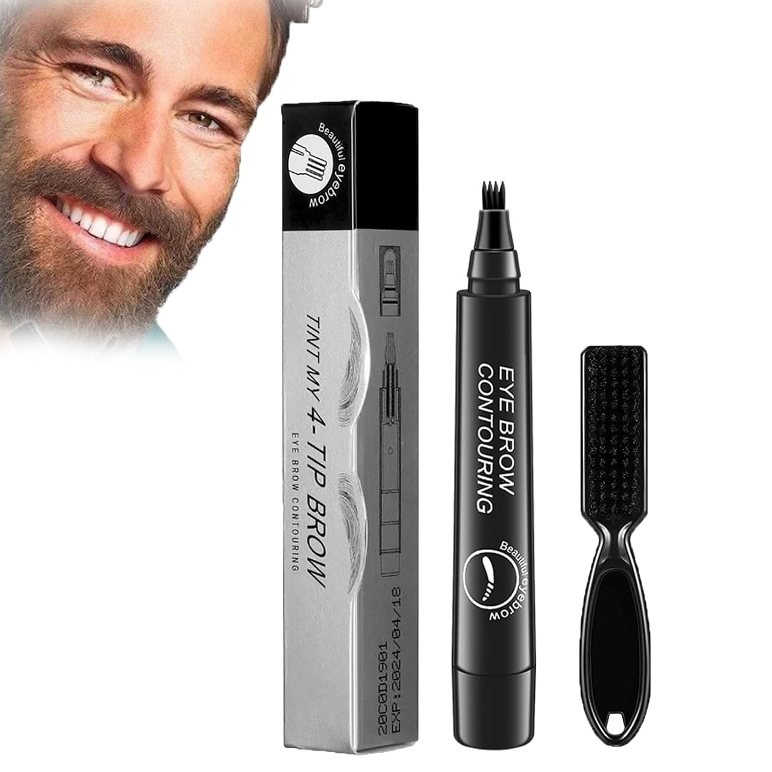 Amazon.com : Beard Filling Pen, Waterproof Beard Filling Pen Kit, Beard ...