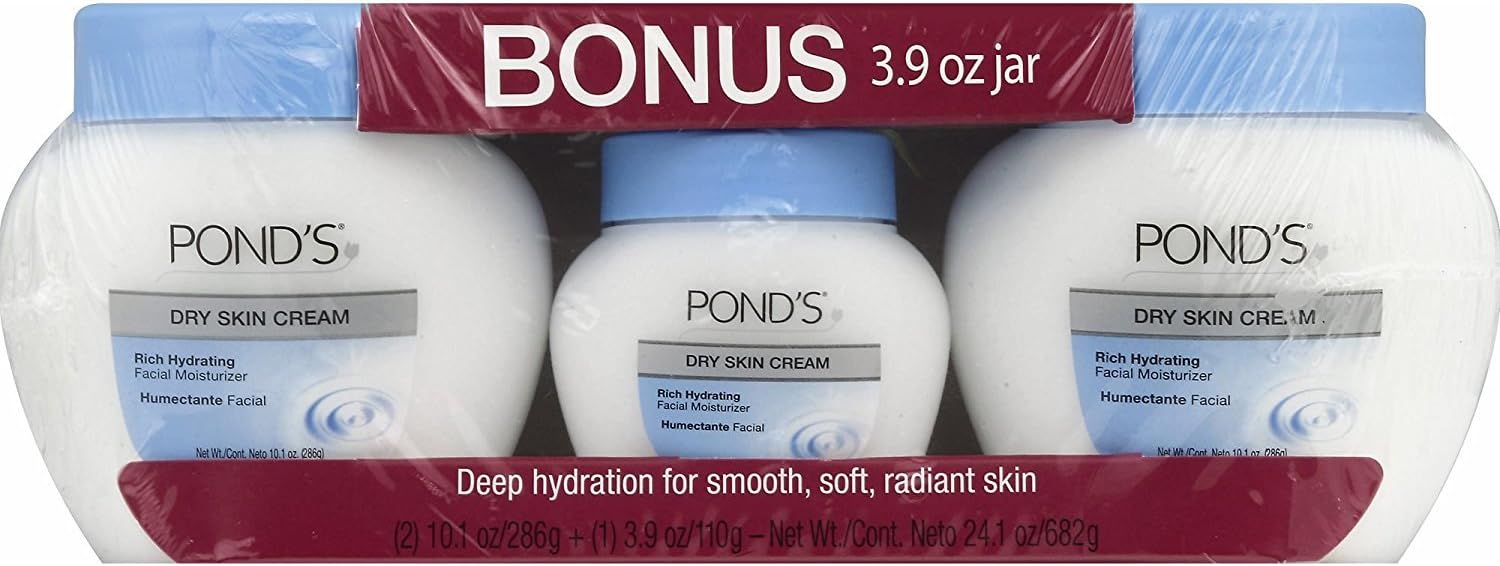 Amazon.com: POND'S Dry Skin Cream, Face Moisturizer for Women, Daily ...