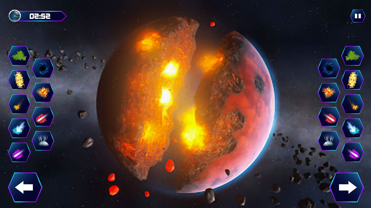 Planet Super Solar Smash World Destruction Games 3D-Amazonアプリストアのアプリ