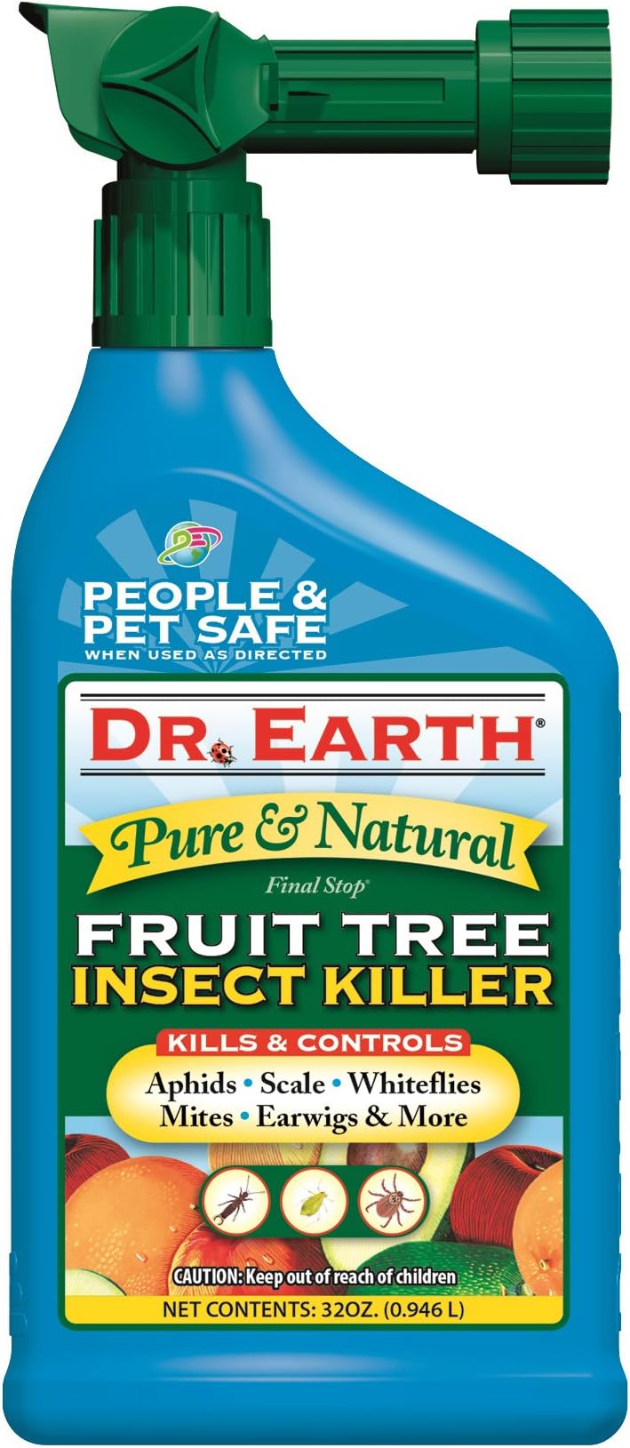 Amazon.com: Dr. Earth 8009 32 oz Fruit Tree Insect Killer RTS : Patio ...