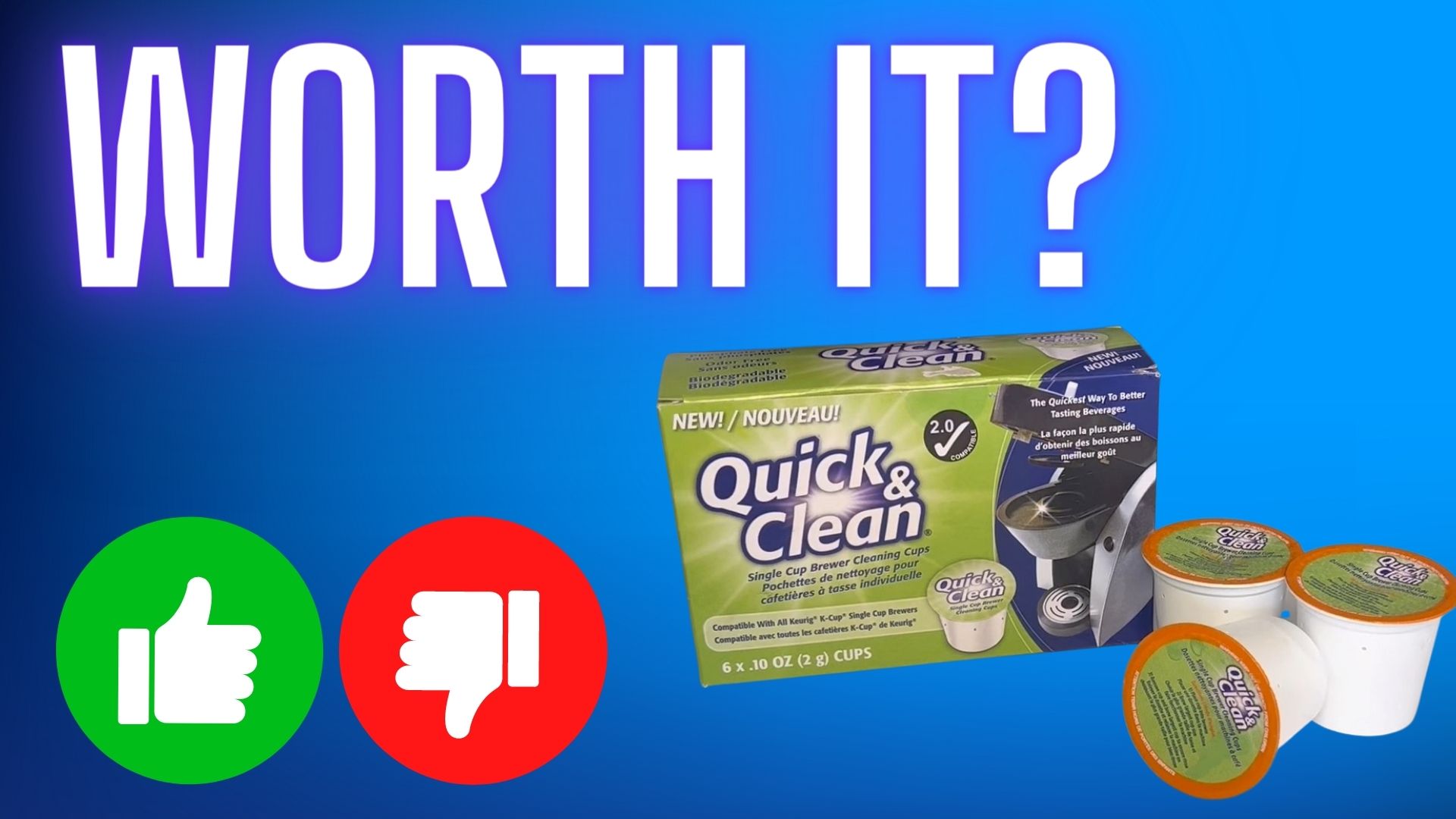 Watch Review& Quick & Clean Cleaning Cups for Keurig Machines on Amazon ...