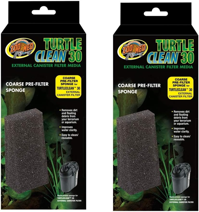 Amazon.com: (2 Pack) Zoo Med 511 Mechanical Filter Sponges - Coarse ...