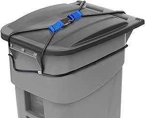 Amazon.com: KiinHome 80-95 gal Can Lock, Bungee Cord for Outdoor ...