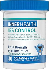 Inner Health IBS Control Probiotic - Extra Strength Symptom Relief From ...