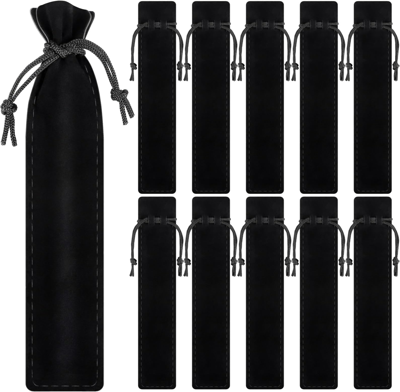 Amazon.com: Saihisday 20 Pcs Cotton and Linen Pouch Bag Straw Carrying ...