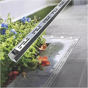 Amazon.com : Stainless Steel Balcony Small Drain System Kit, Courtyard ...