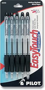 Amazon.com : PILOT EasyTouch Refillable & Retractable Ballpoint Pens ...