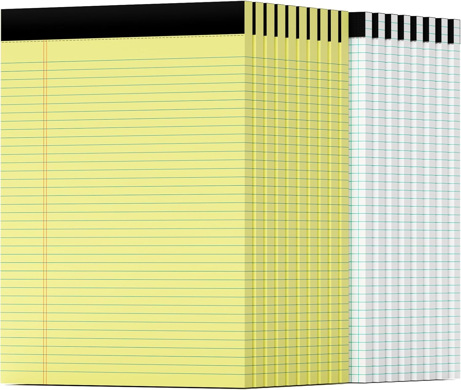 Amazon.com : Aidunmis 8 Pack Graph Papers 8-1/2 x 11-3/4 Quadrille Pads ...